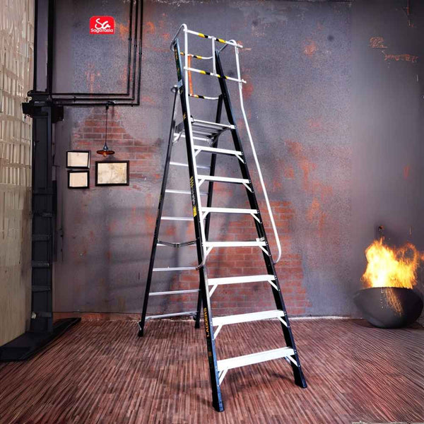 Liberti Fiberglass Hulk 8ft Platform Podium Ladder – Model P5408H ...