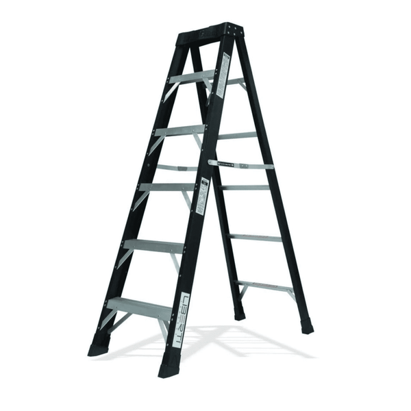 Liberti Fiberglass 5-Tier Step Ladder | Freiheit skytech Dubai ...