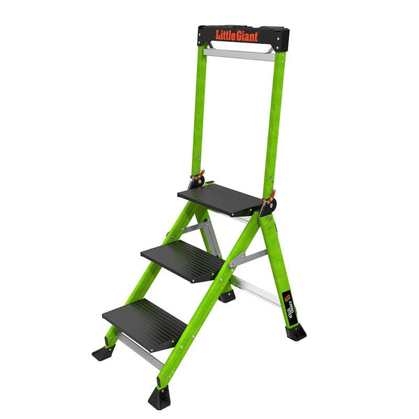 Little Giant Fiberglass Jumbo 3 Step Stool | Dubai UAE – Freiheit Skytech